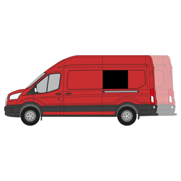 Transit Van Side Windows - LWB/XLWB | Camper Glass